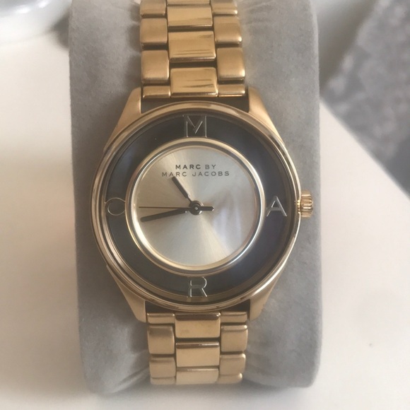 Marc By Marc Jacobs | Accessories | Marc Jacobs Goldclear Watch | Poshmark